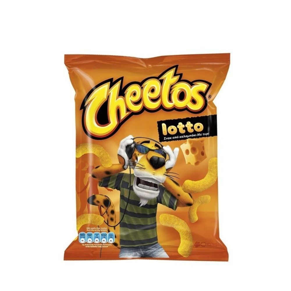 Maissnack mit Käsegeschmack (Garidakia Lotto) "Cheetos" 80g